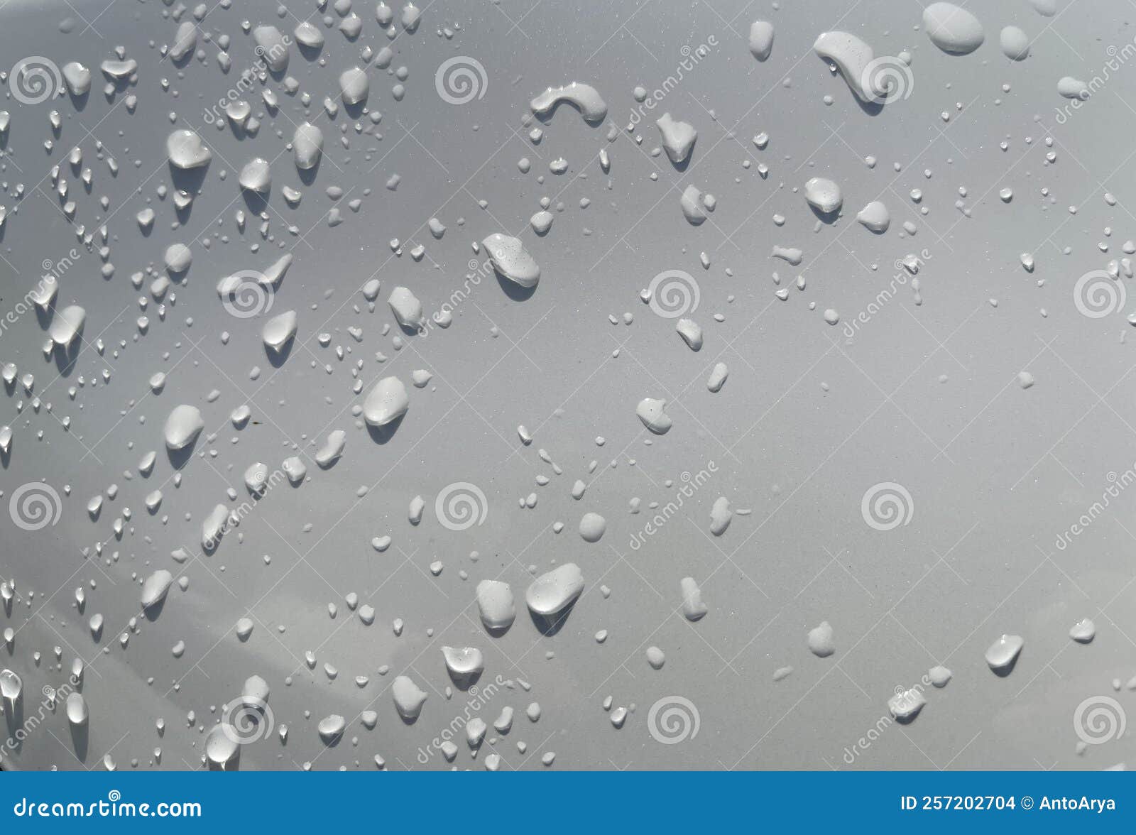 Water Droplets Perspective through White Color Surface Good for ...