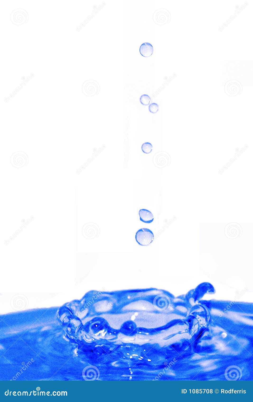 Water Droplets, Splash stock photo. Image of blue, droplet - 1085708