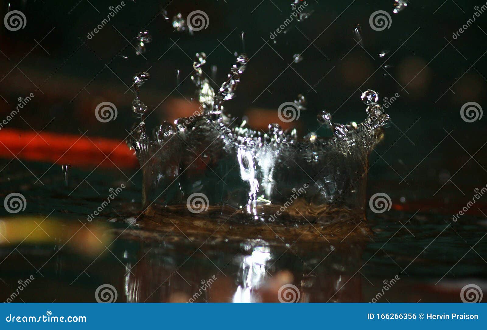 Water Droplets Splash stock photo. Image of clear, fresh - 166266356