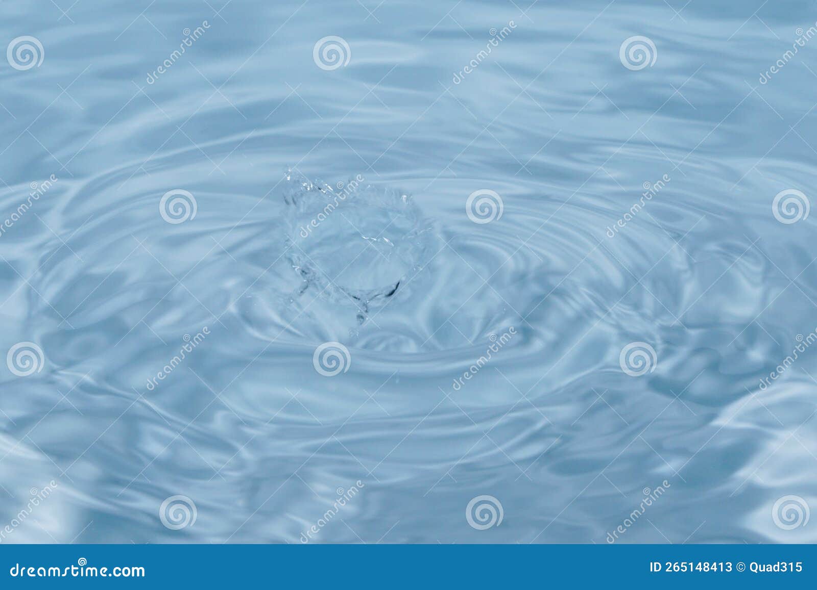 Water Droplets Splashing with Wave Action Stock Image - Image of macro ...