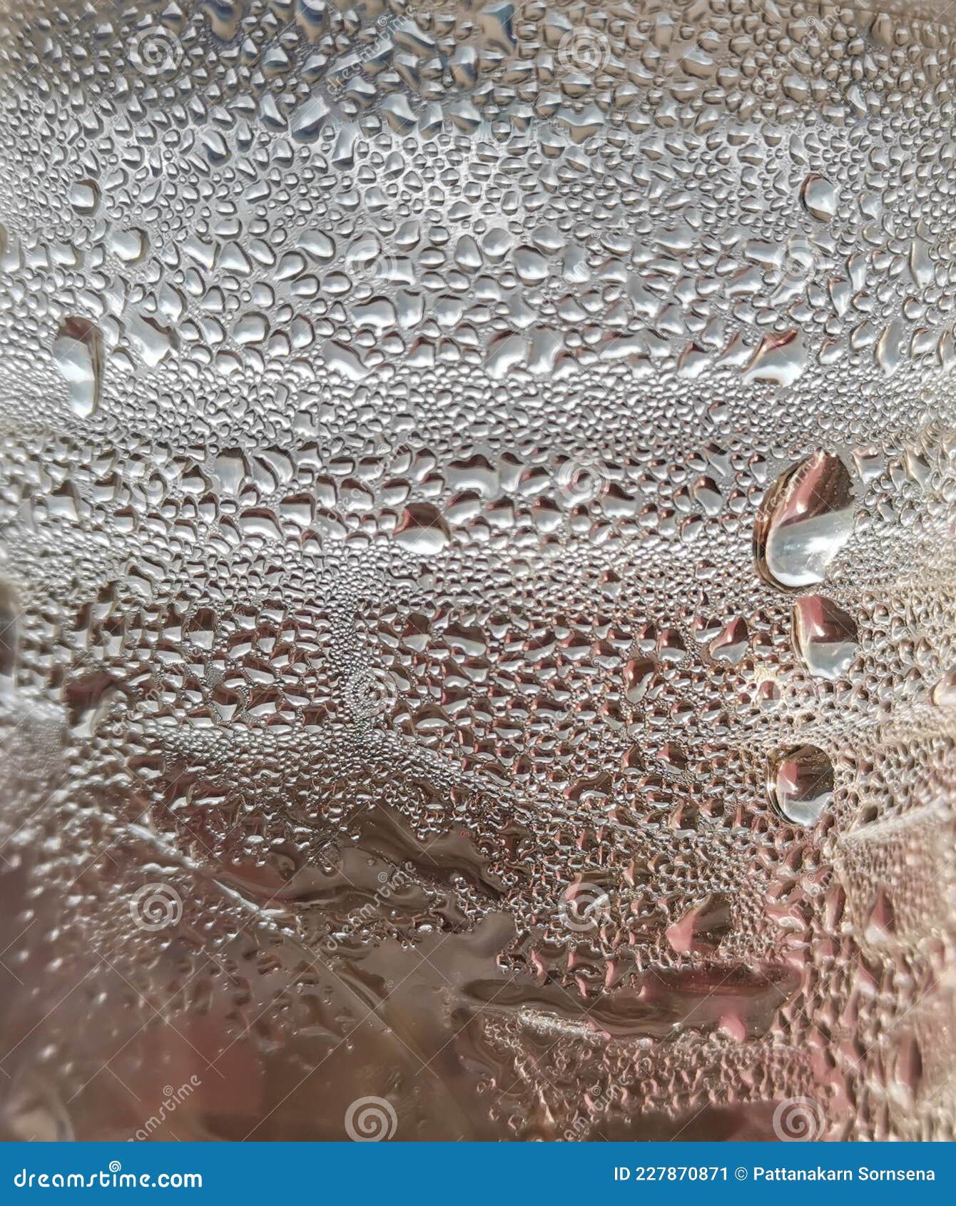 Water Droplets on the Surface Stock Image - Image of surface, drop ...