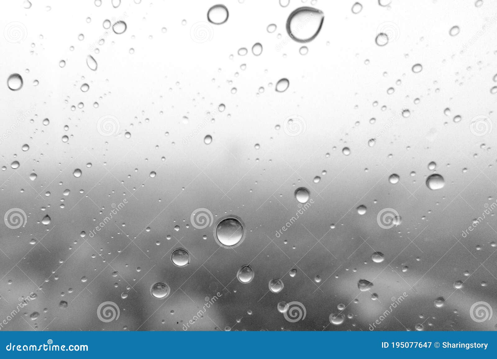 Water Droplets Texture on Gray Background Stock Image - Image of smooth ...