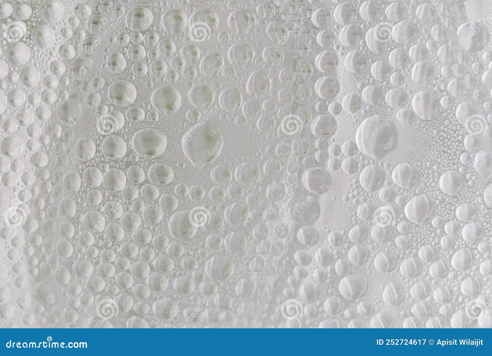 Water Droplets on White Background. Stock Image - Image of drop, nature ...