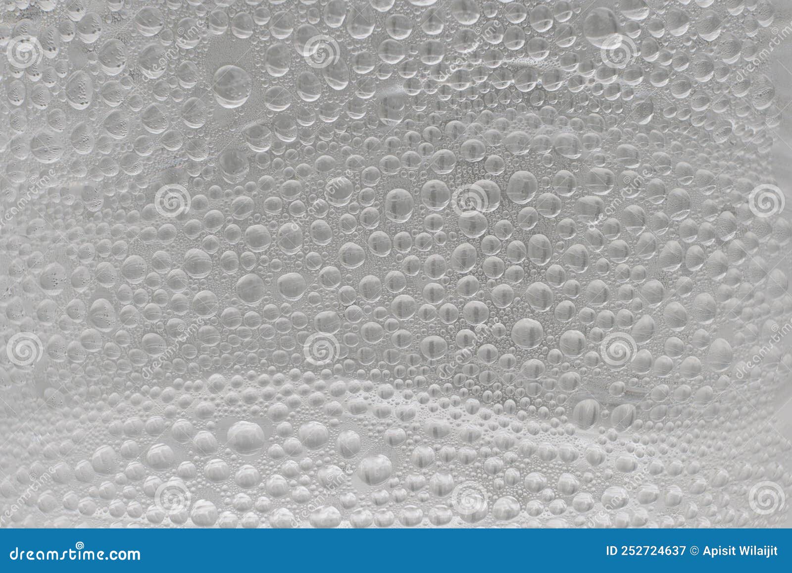 Water Droplets on White Background. Stock Image - Image of autumn ...