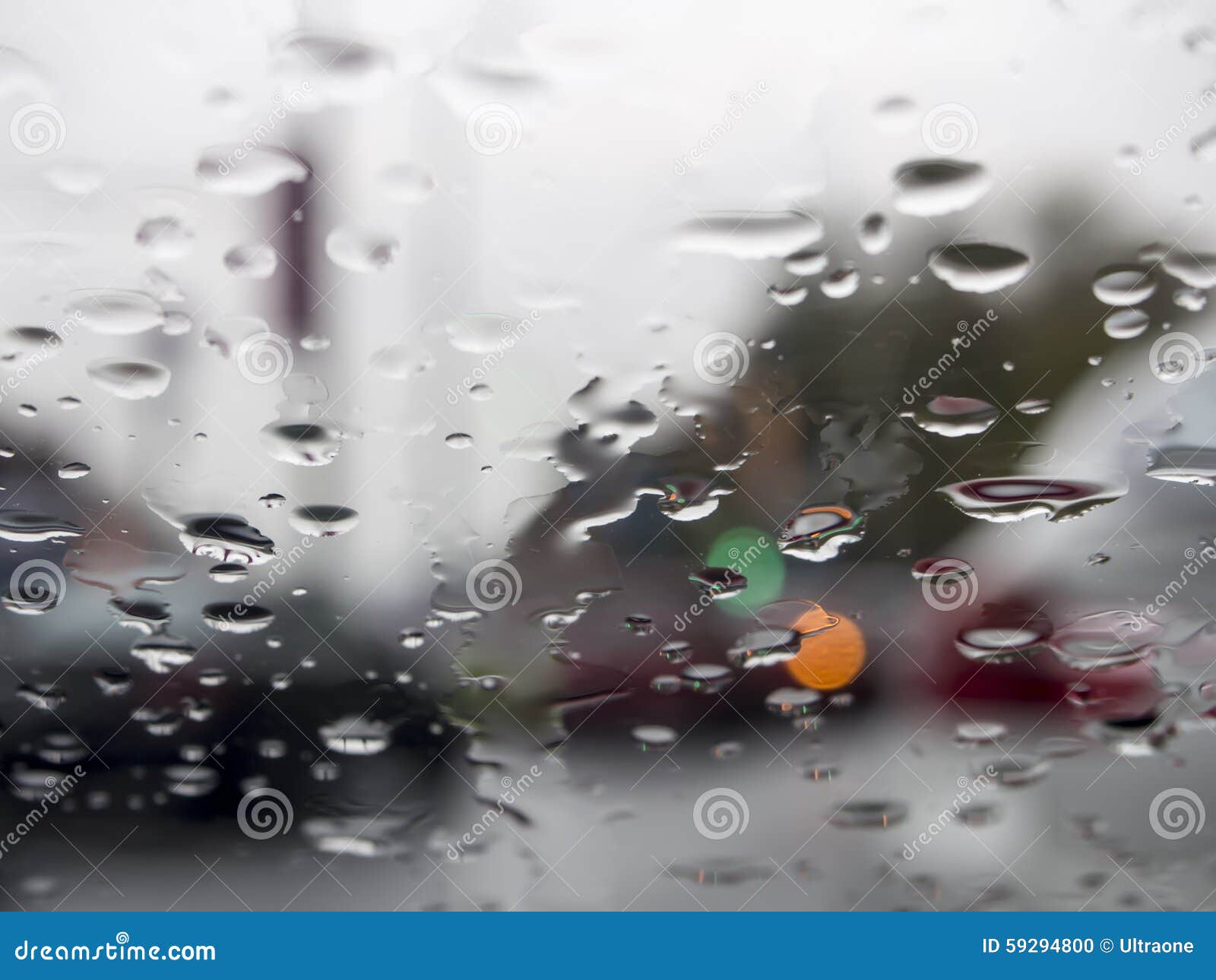 Water Droplets on Window of Car Stock Photo - Image of windshield ...