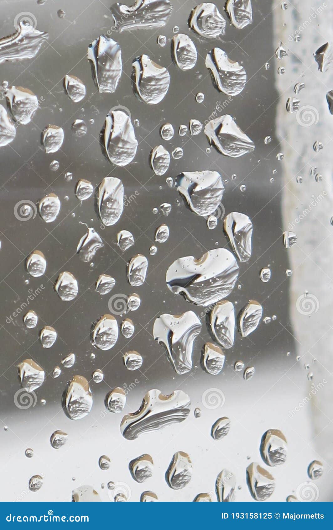 Water droplets on window stock image. Image of drop - 193158125