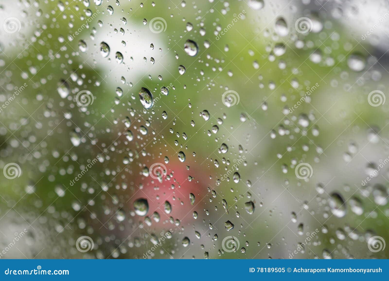 Water Droplets on a Windshield Stock Image - Image of condensation ...