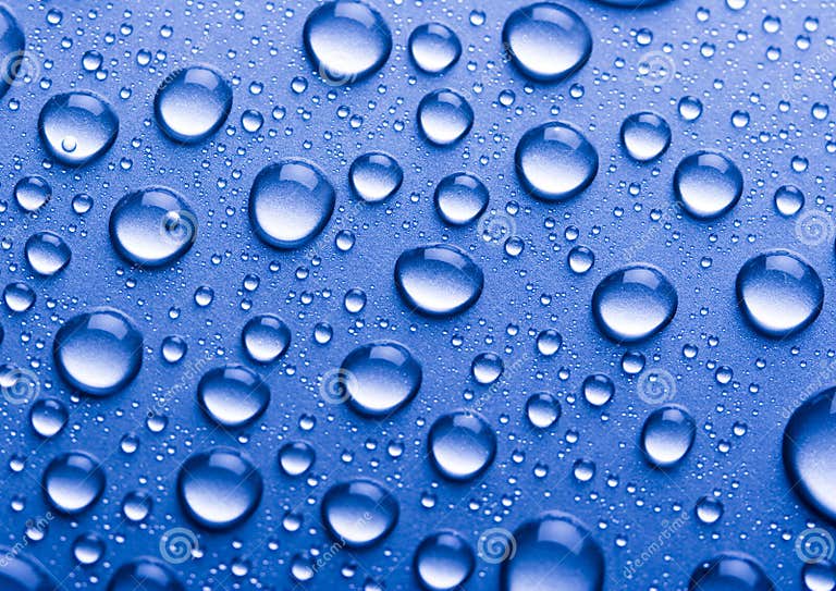 Water drops stock image. Image of clear, gloss, aqua, closeup - 1946037