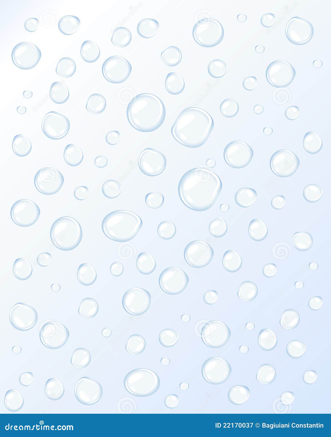 Water Drops stock vector. Illustration of vector, water - 22170037