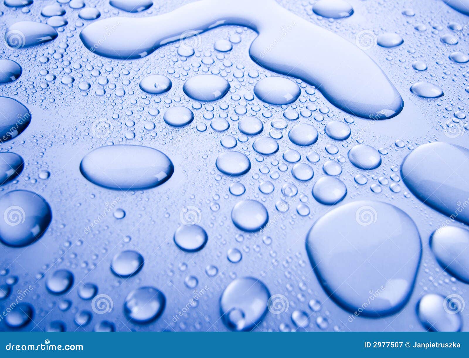 Water drops stock image. Image of glowing, clear, shine - 2977507