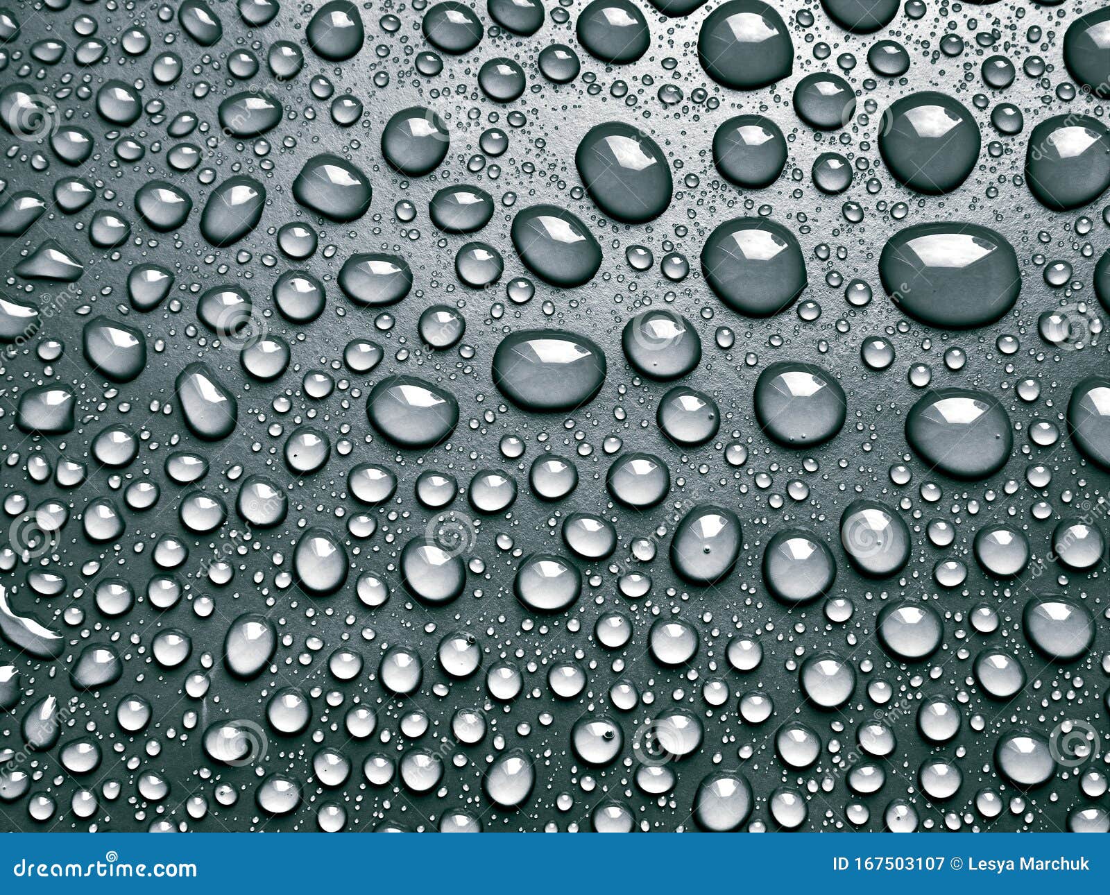 Water drops background. stock image. Image of waterproofing - 167503107