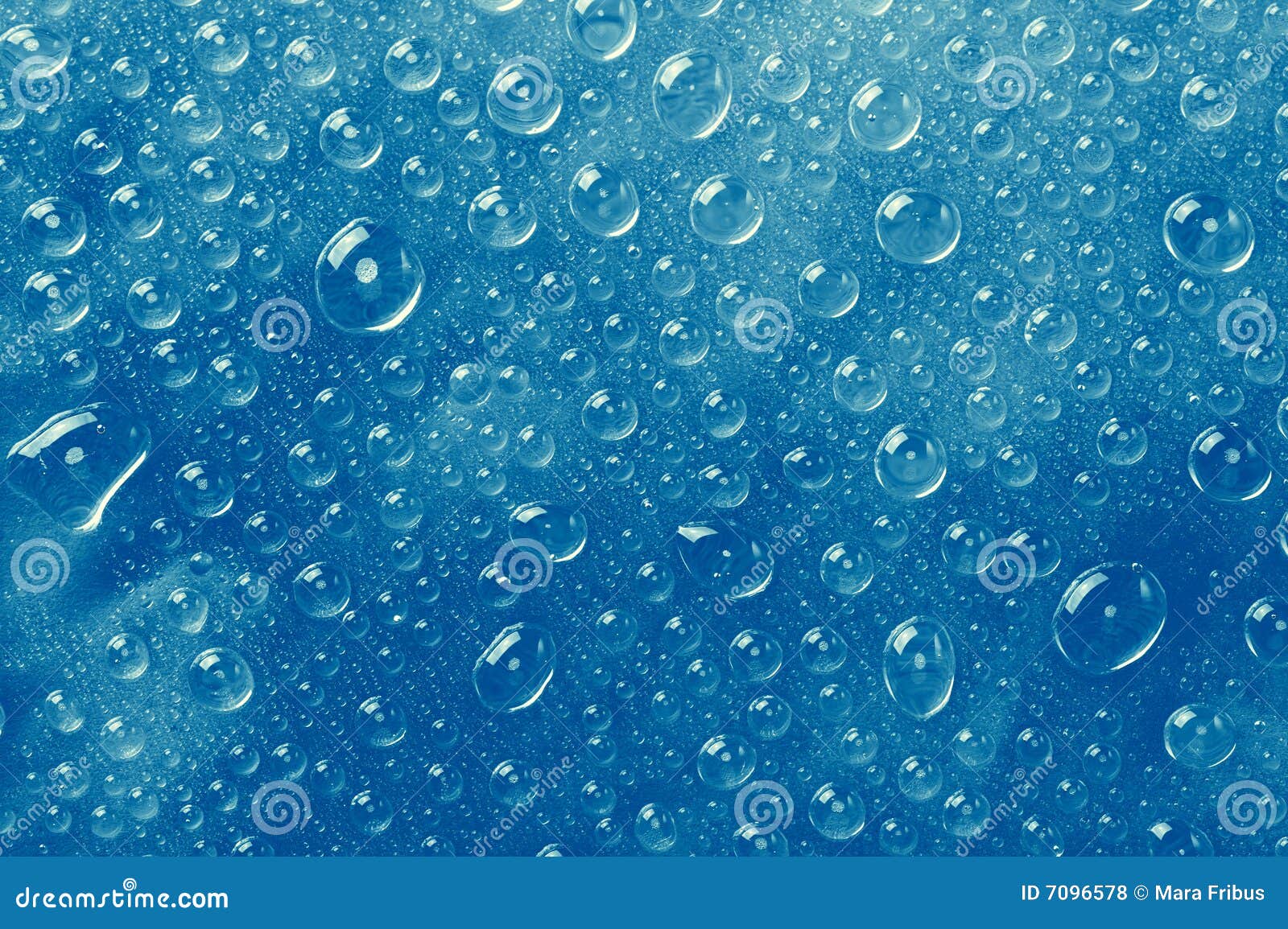 Water drops blue stock photo. Image of blue, close, textured - 7096578
