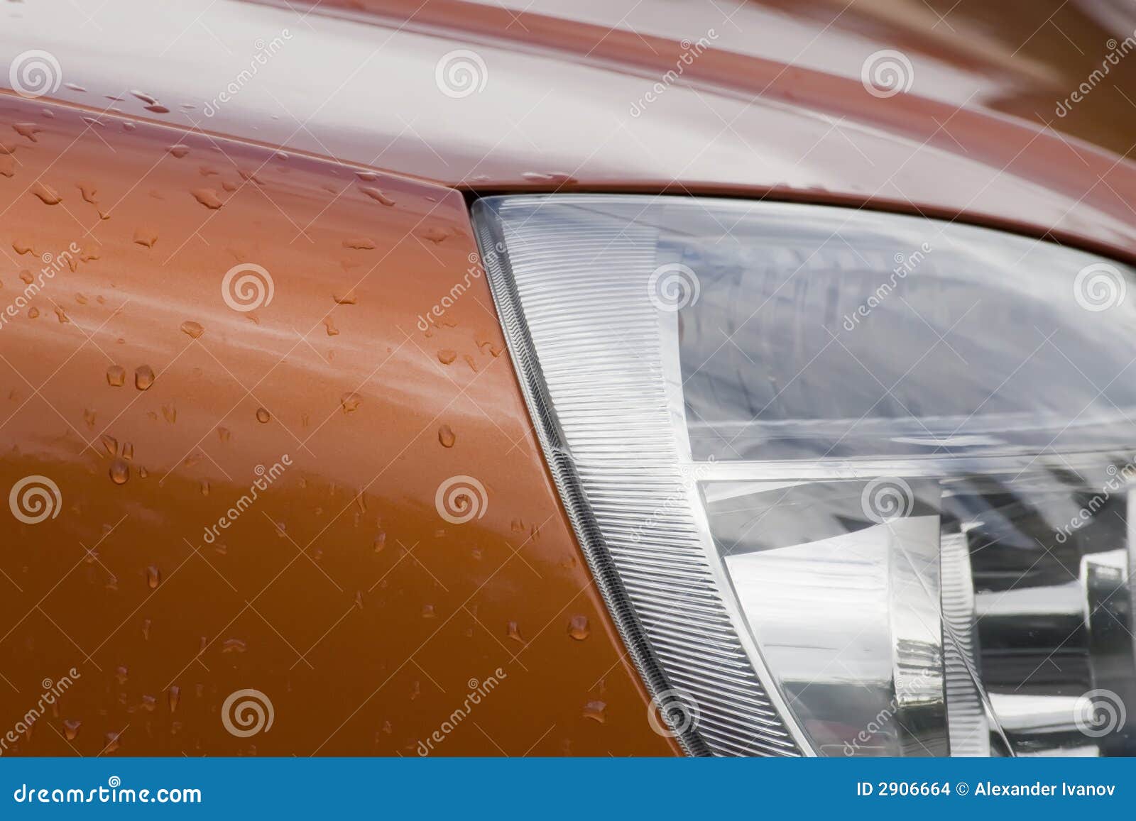Water drops on car stock photo. Image of water, automobile - 2906664
