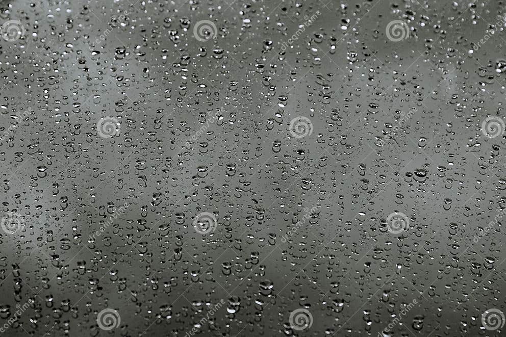 Water Drops on Car. Background. Drops of Rain. Stock Image - Image of ...