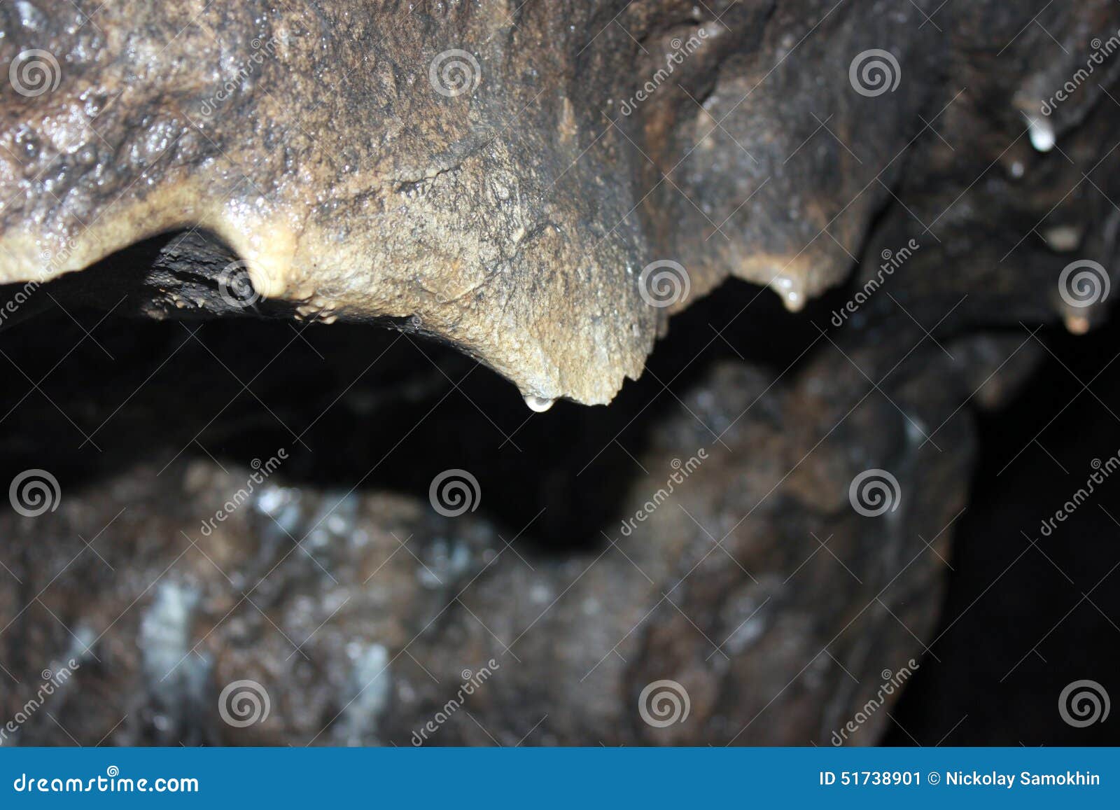 Water drops cave stock image. Image of cave, water, stalactone - 51738901