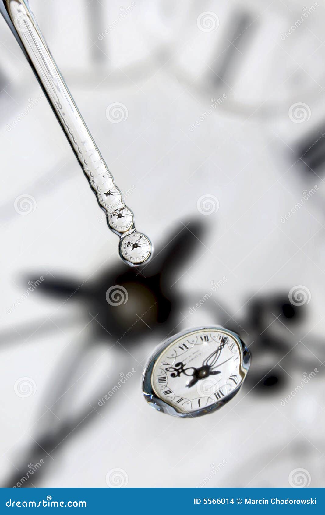 Water drops on clock face stock photo. Image of passing - 5566014