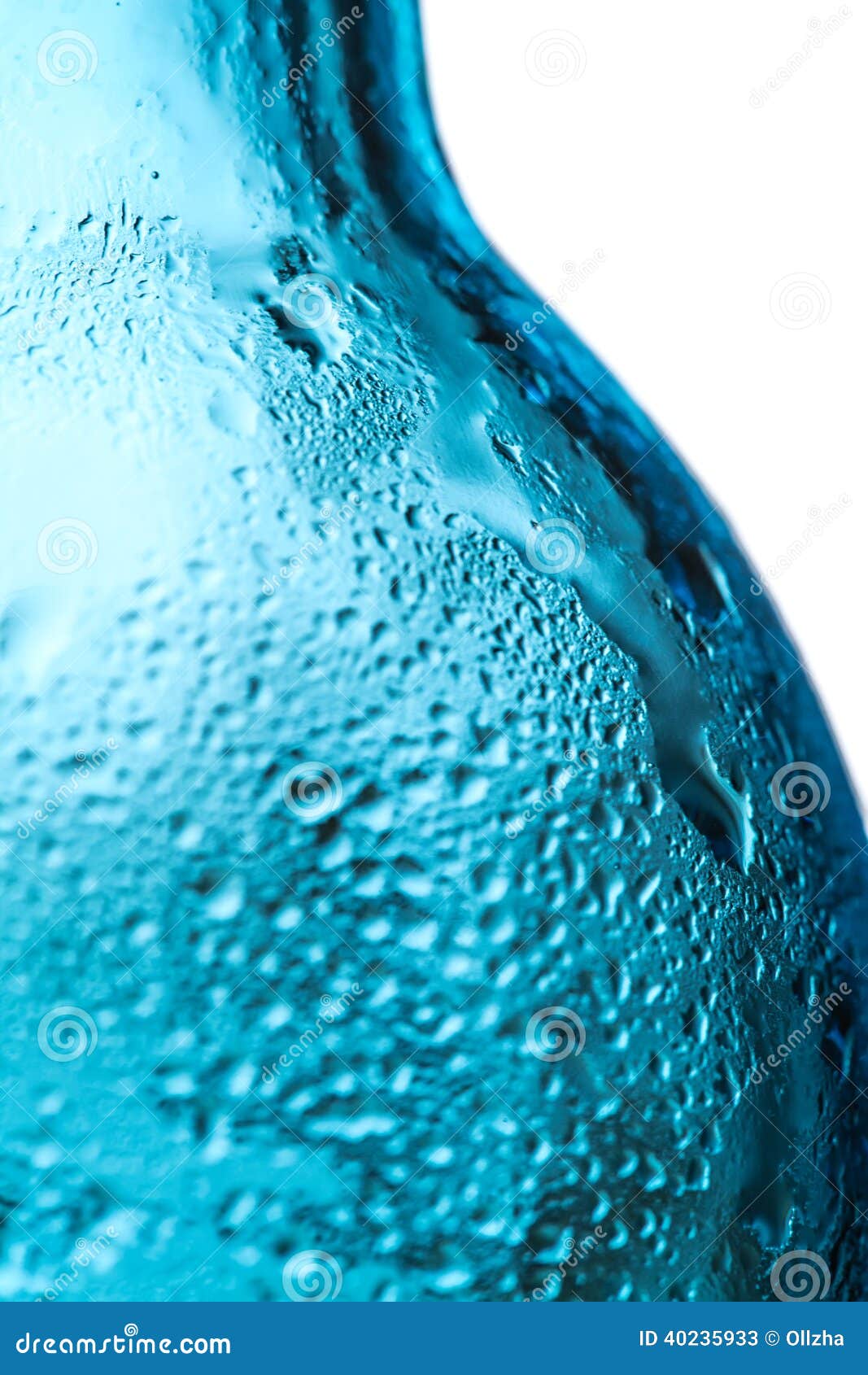 Water drops on cold bottle stock image. Image of clean - 40235933