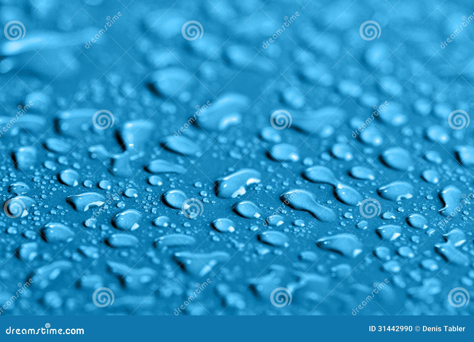 Water Drops on Color Background Stock Photo - Image of glass, drink ...