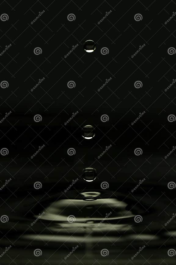 Water Falling Dripplets 074 Stock Image - Image of smooth, drip: 282914445