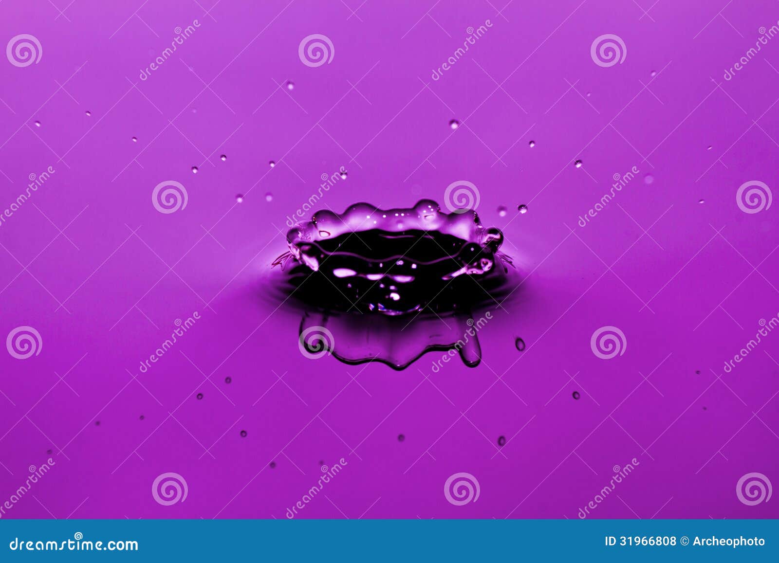 Water drops stock photo. Image of aqua, purple, abstract - 31966808
