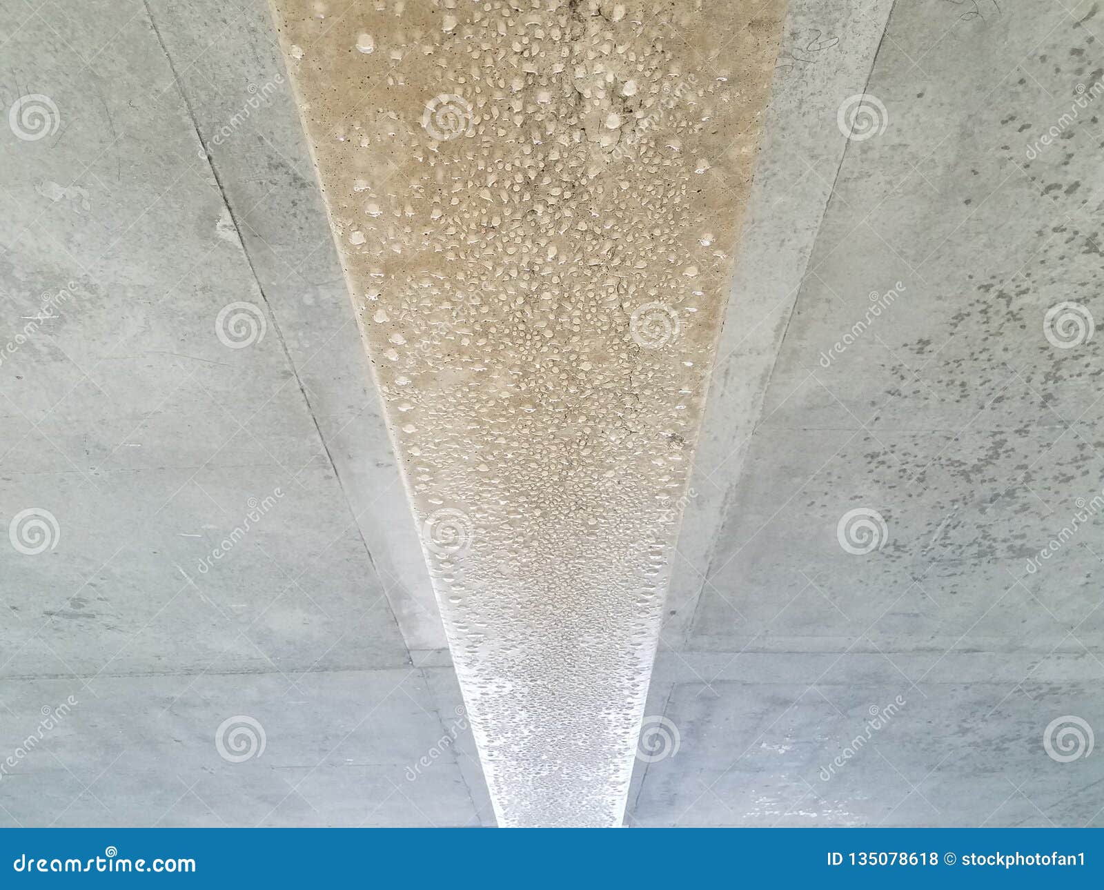 Water Drops or Droplets on Grey Cement Surface Stock Photo - Image of ...