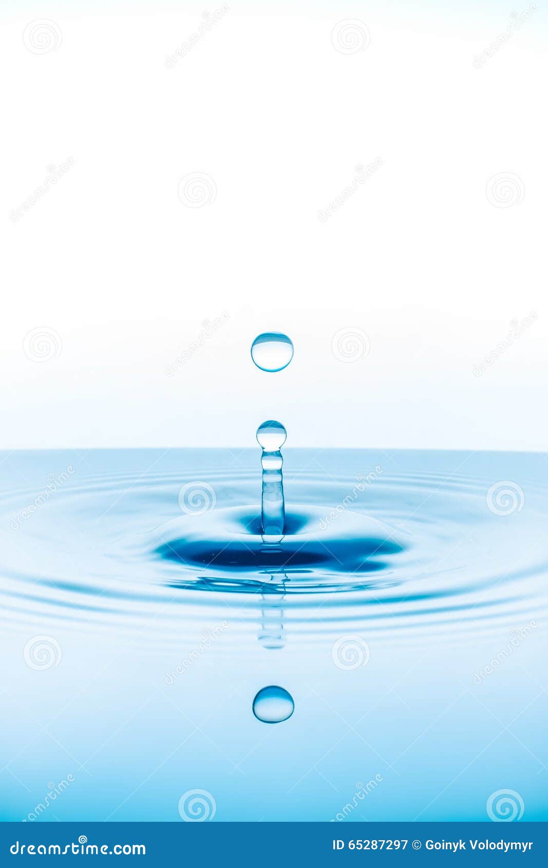 Water drops falling stock image. Image of droplet, energy - 65287297