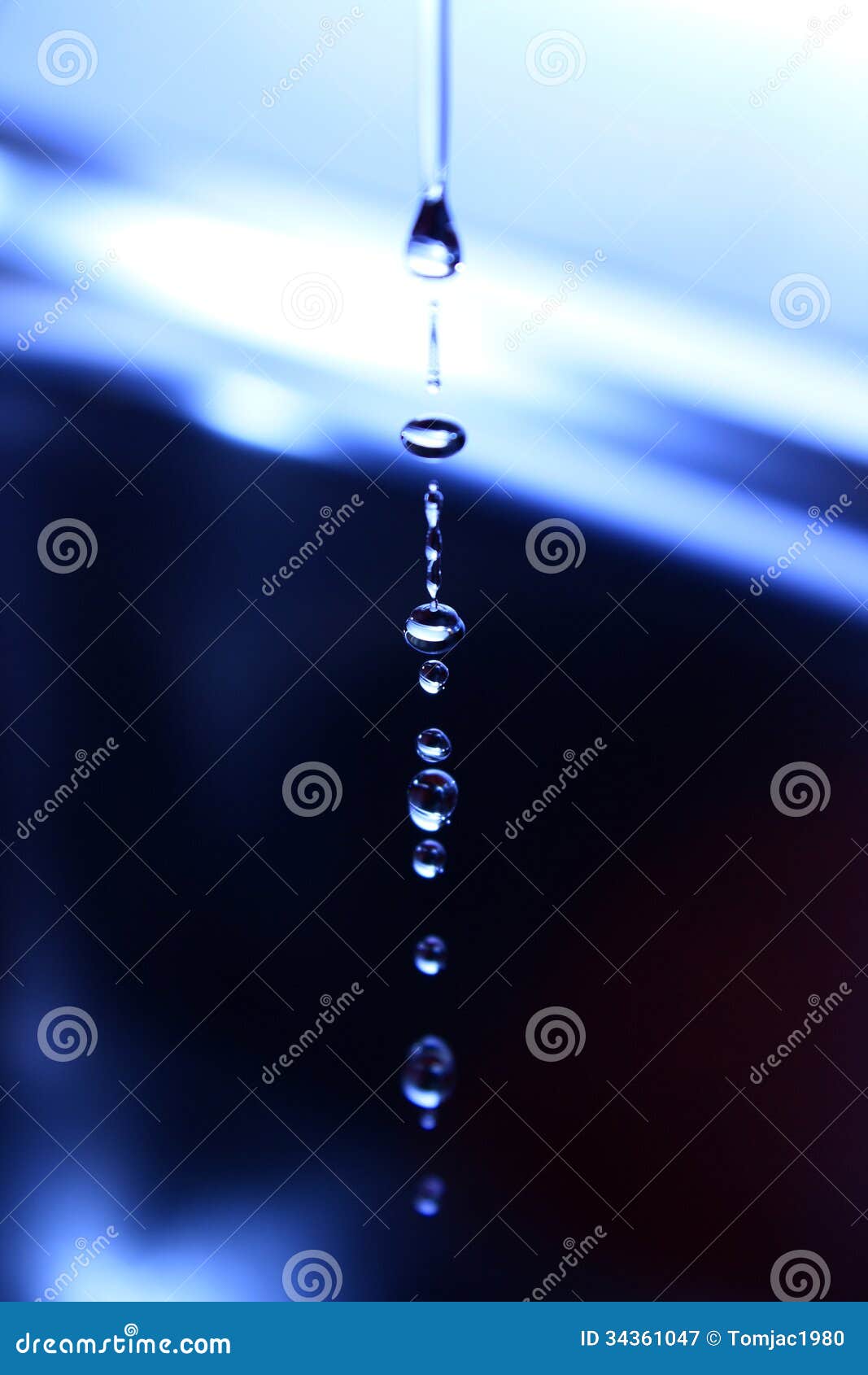 Water drops stock image. Image of drop, puring, cool - 34361047