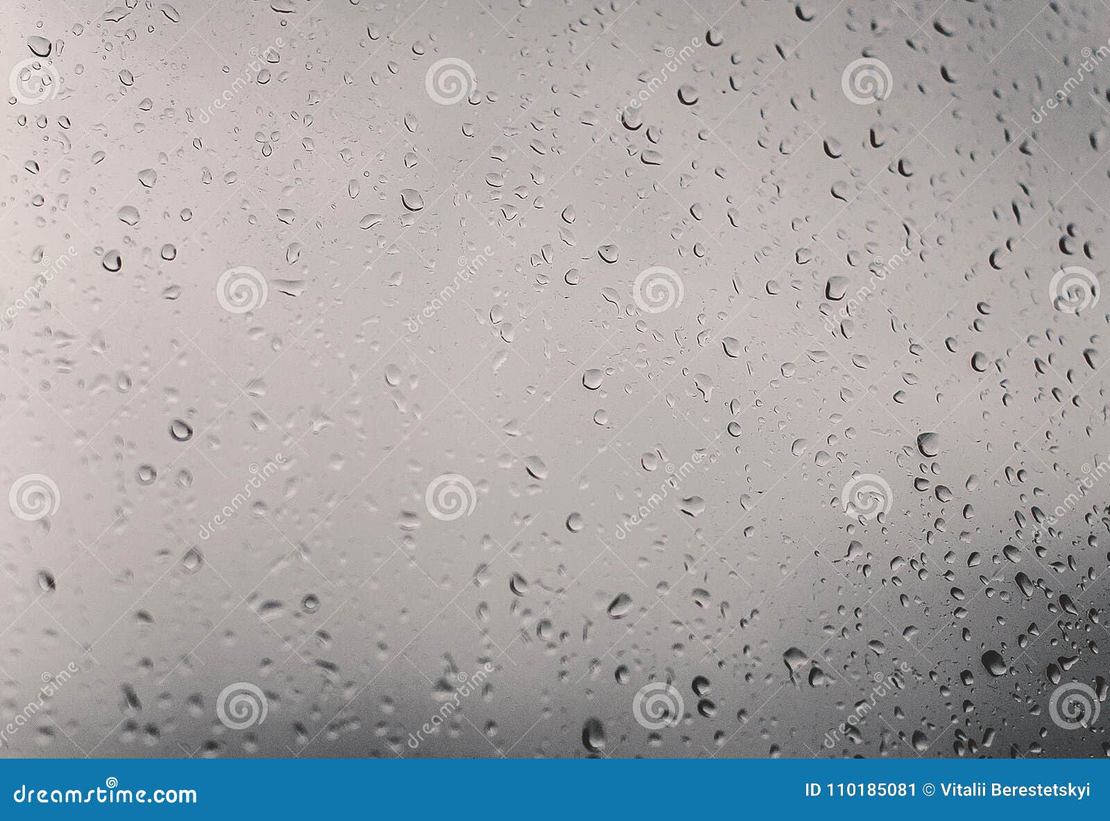 Water drops in the glass stock image. Image of spatter - 110185081