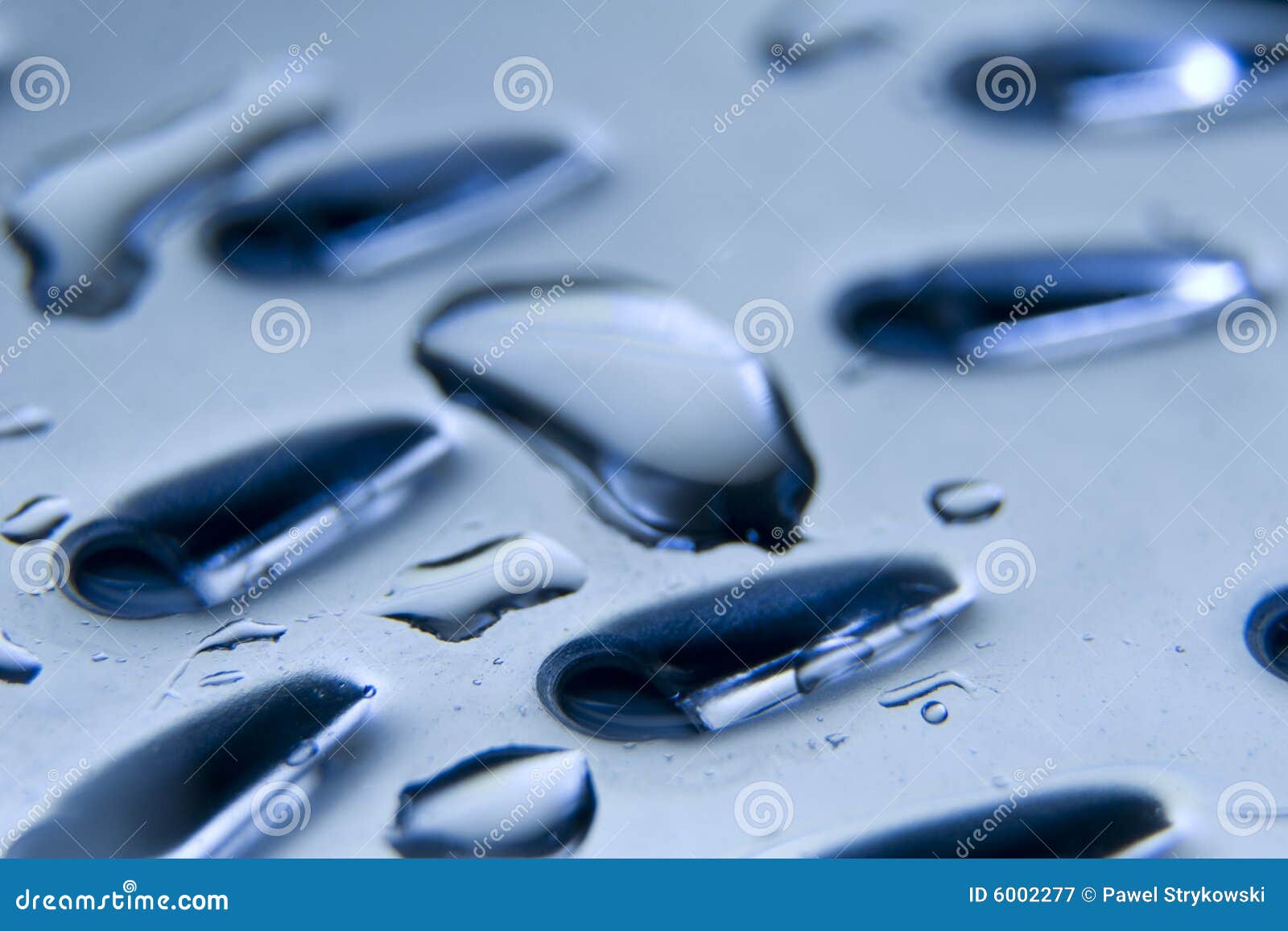 Water drops on the glass stock image. Image of clean, horizontal - 6002277