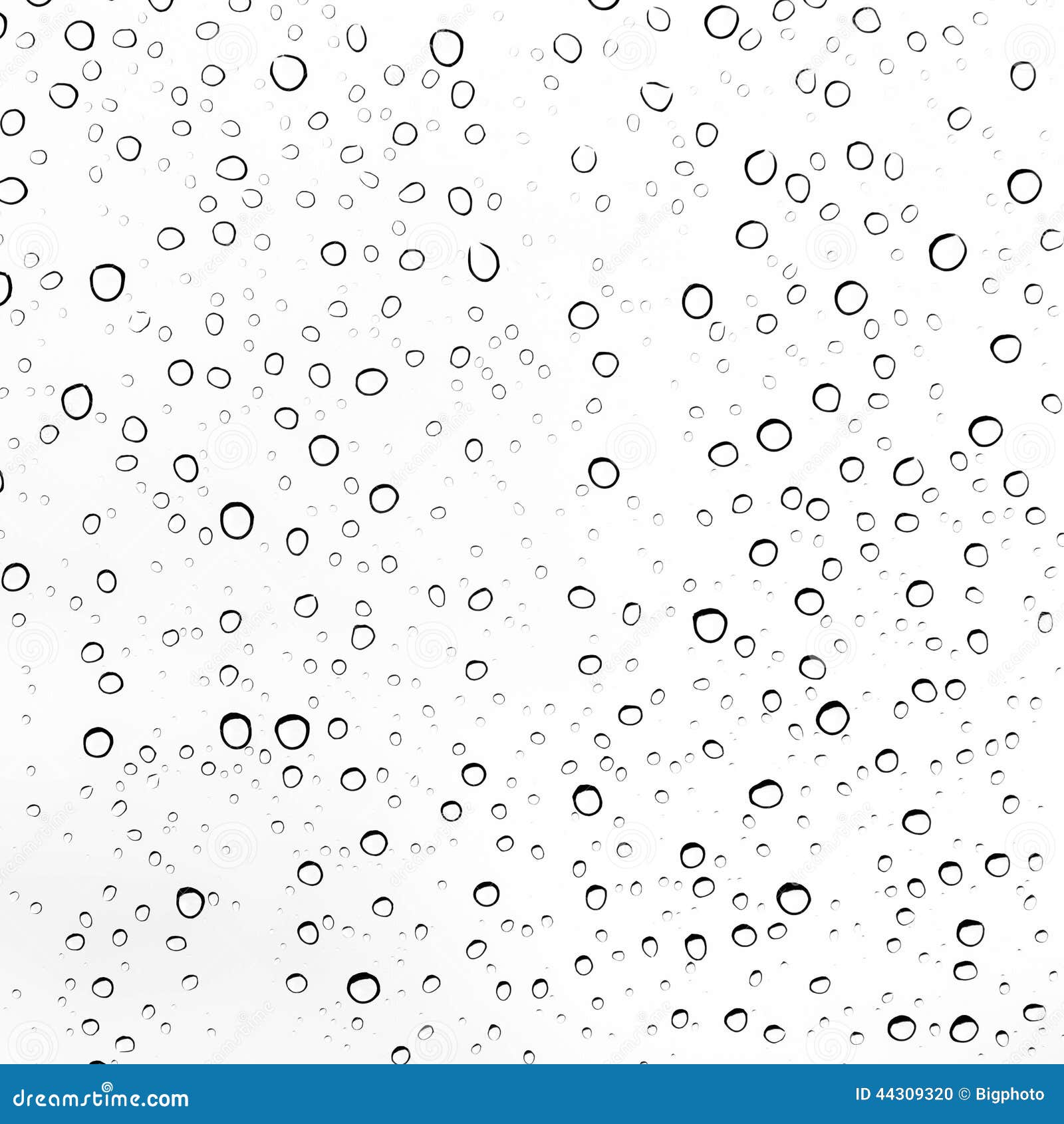 Water drops on glass stock photo. Image of nature, pure - 44309320