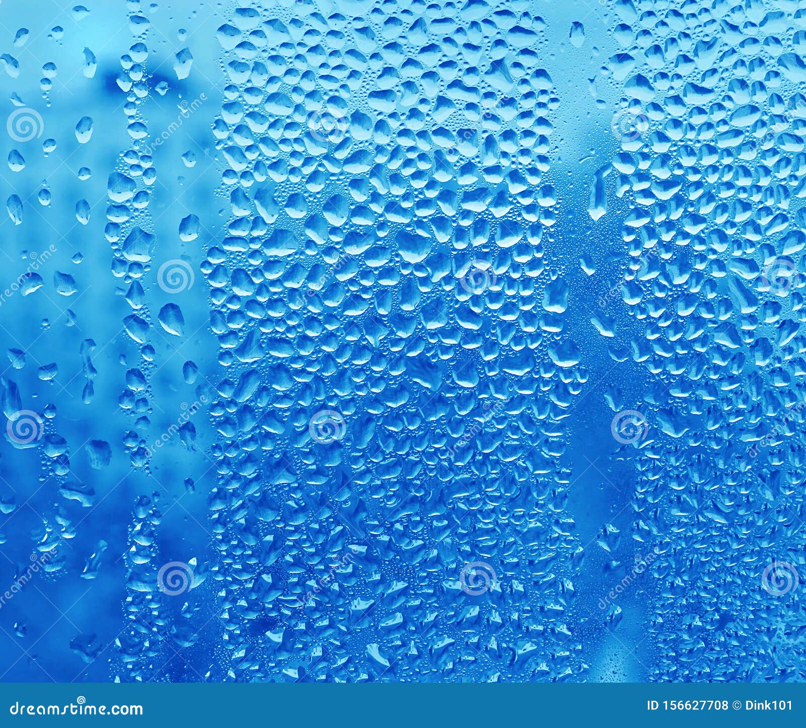 Water drops on glass stock photo. Image of macro, closeup - 156627708