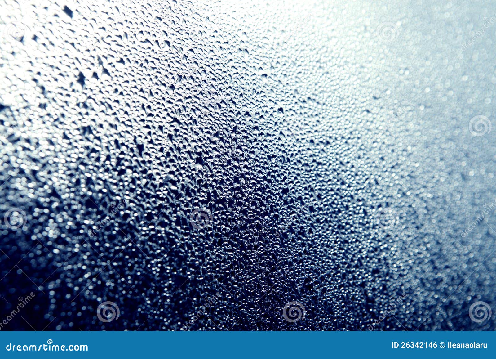 Water Drops on a Glass Surface Stock Photo - Image of drop ...