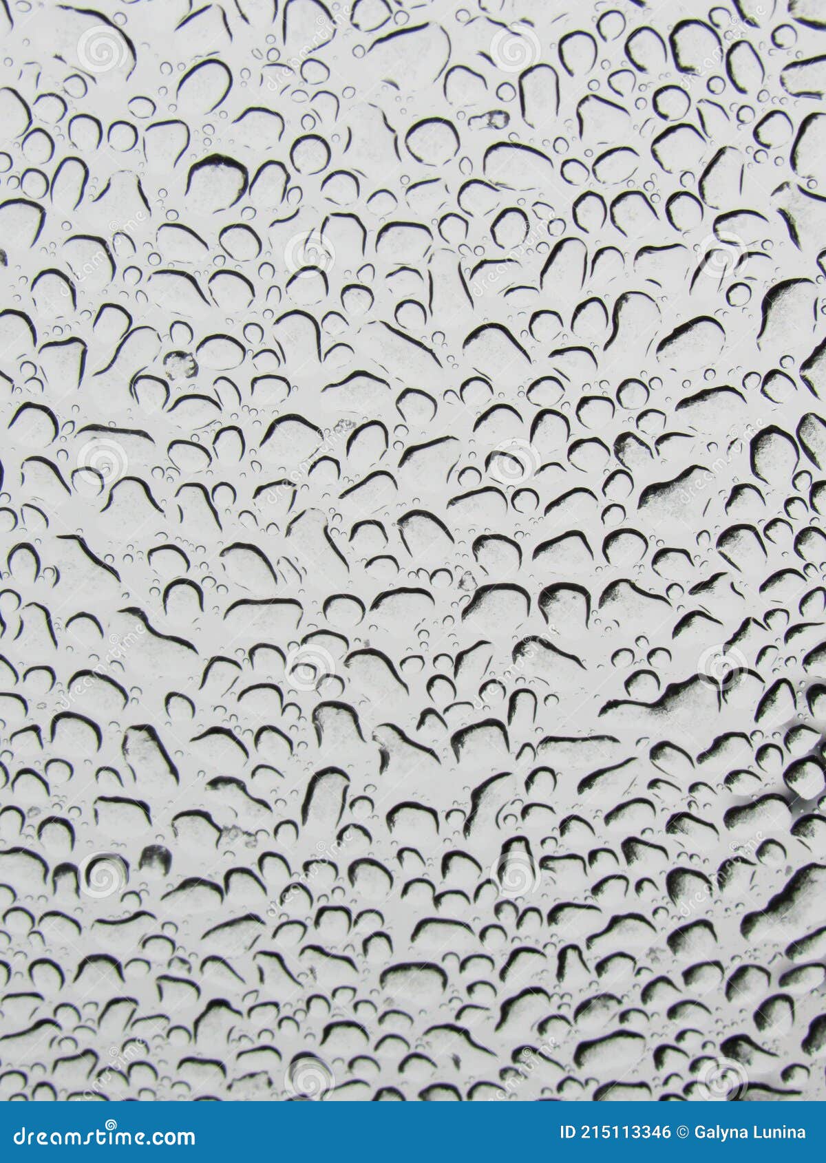Water Drops on a Glass Texture Stock Photo - Image of glass, texturize ...