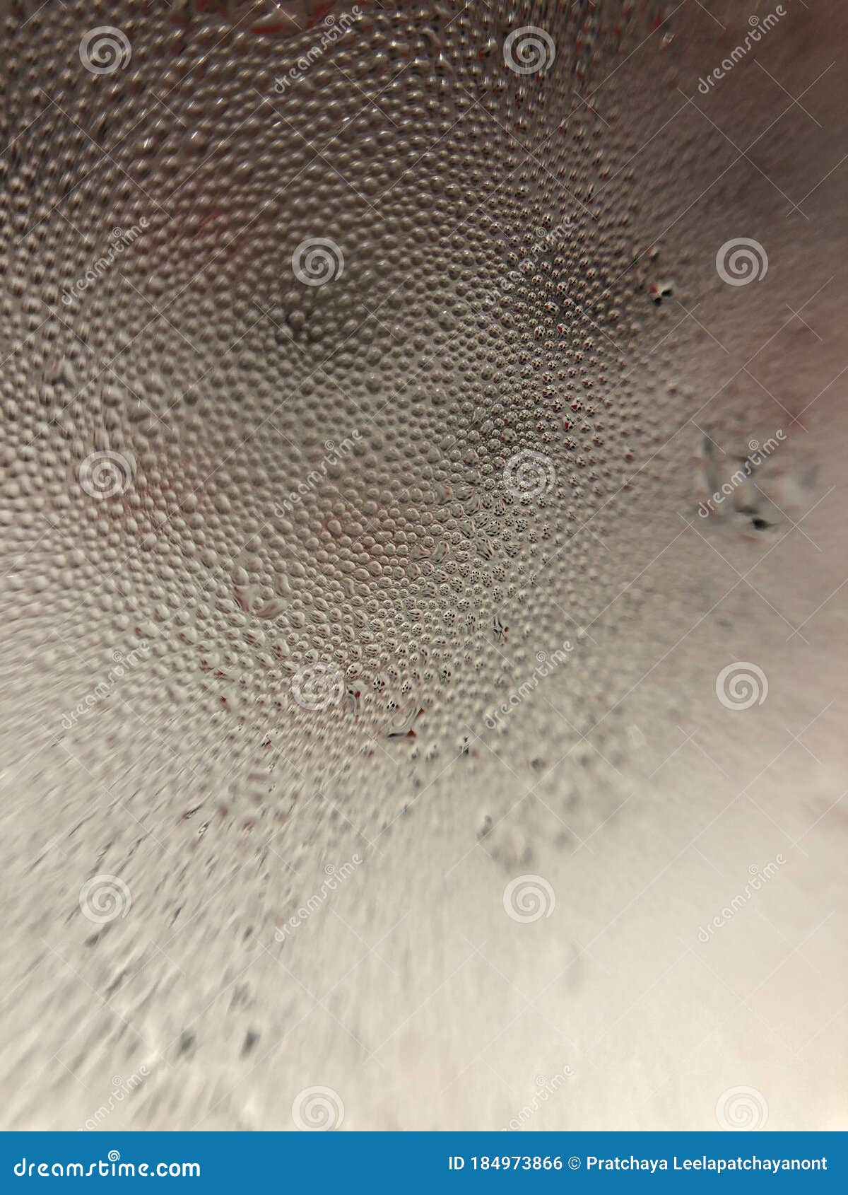 Water Drops on Glass. Texture of Frozen Water Drops on Cool Ice Glass ...