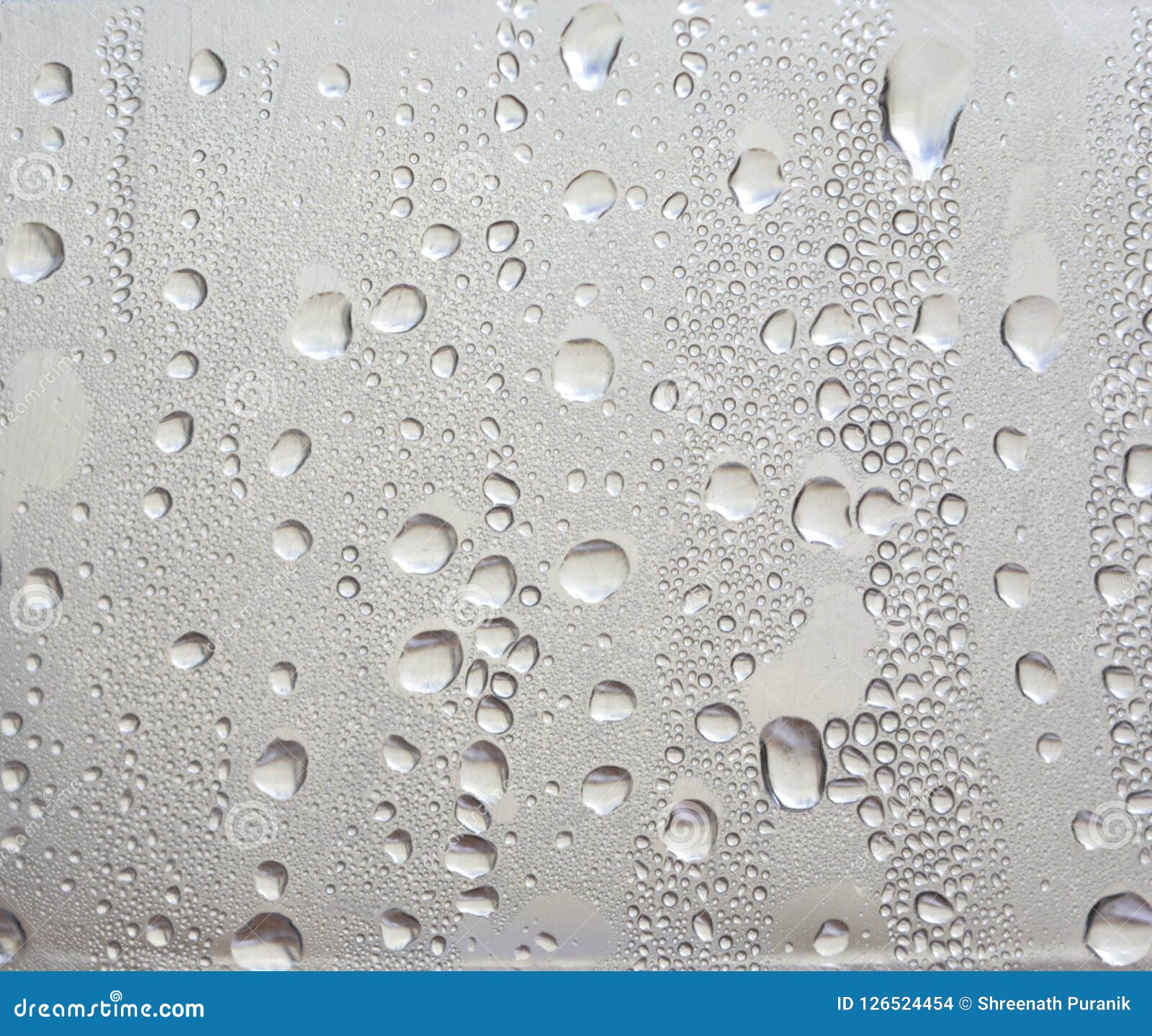Water Drops on a Glass Window Stock Photo - Image of background, cold ...