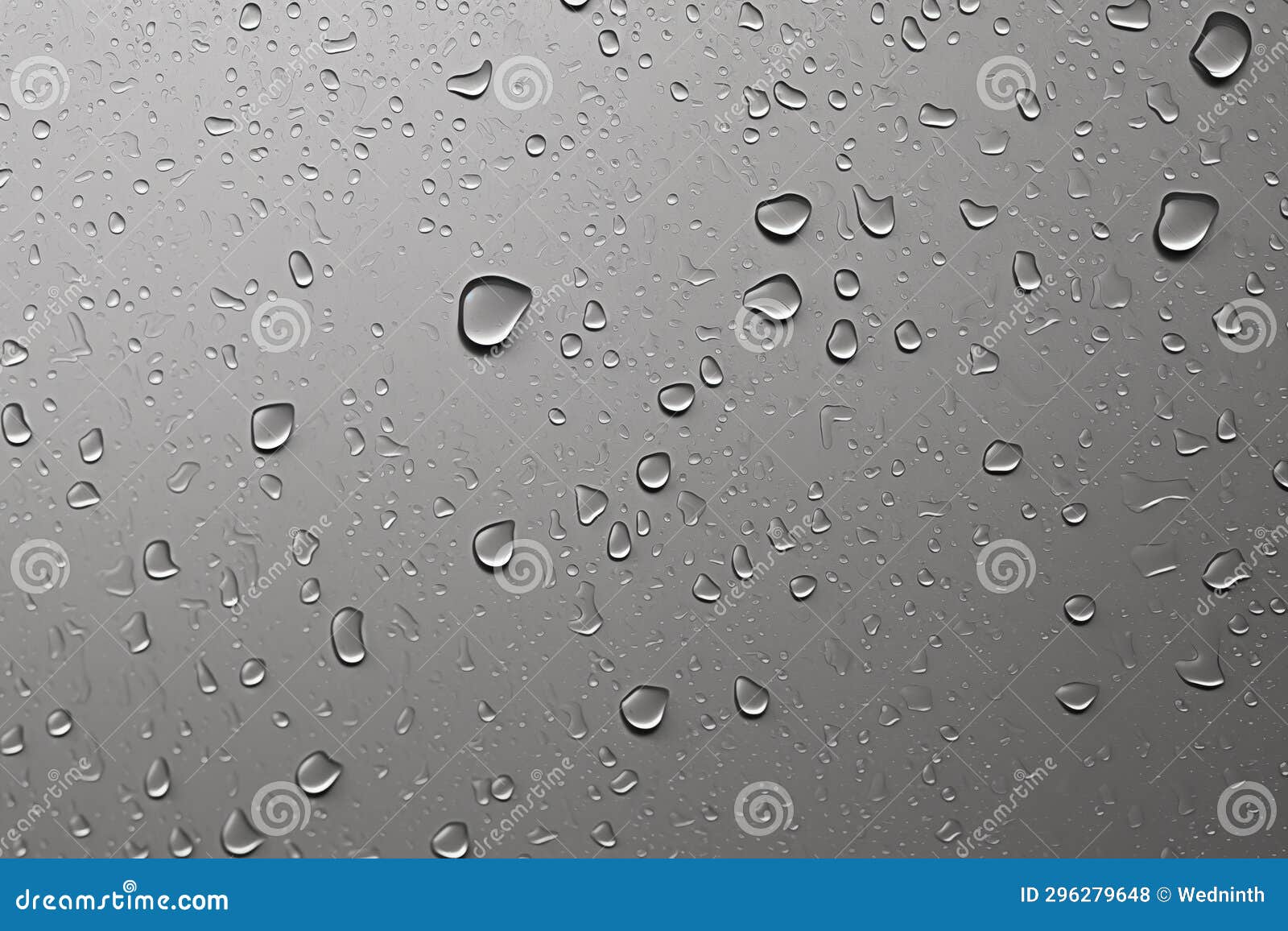 Water Drops Gray Background Image Stock Photo - Image of gray, grey ...