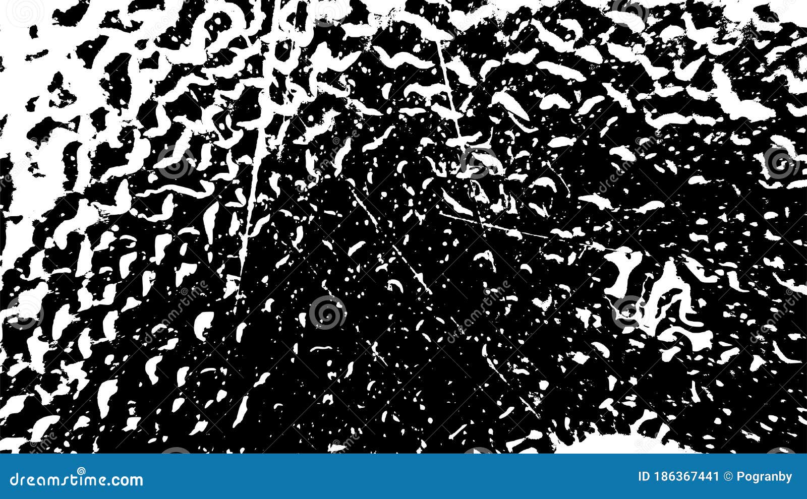 Water Drops Grunge Pattern. Black White Condensate Texture Stock Vector ...