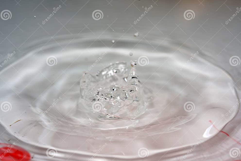 Water Drops with High-speed Flashes and Automatic Drip Photographed in ...
