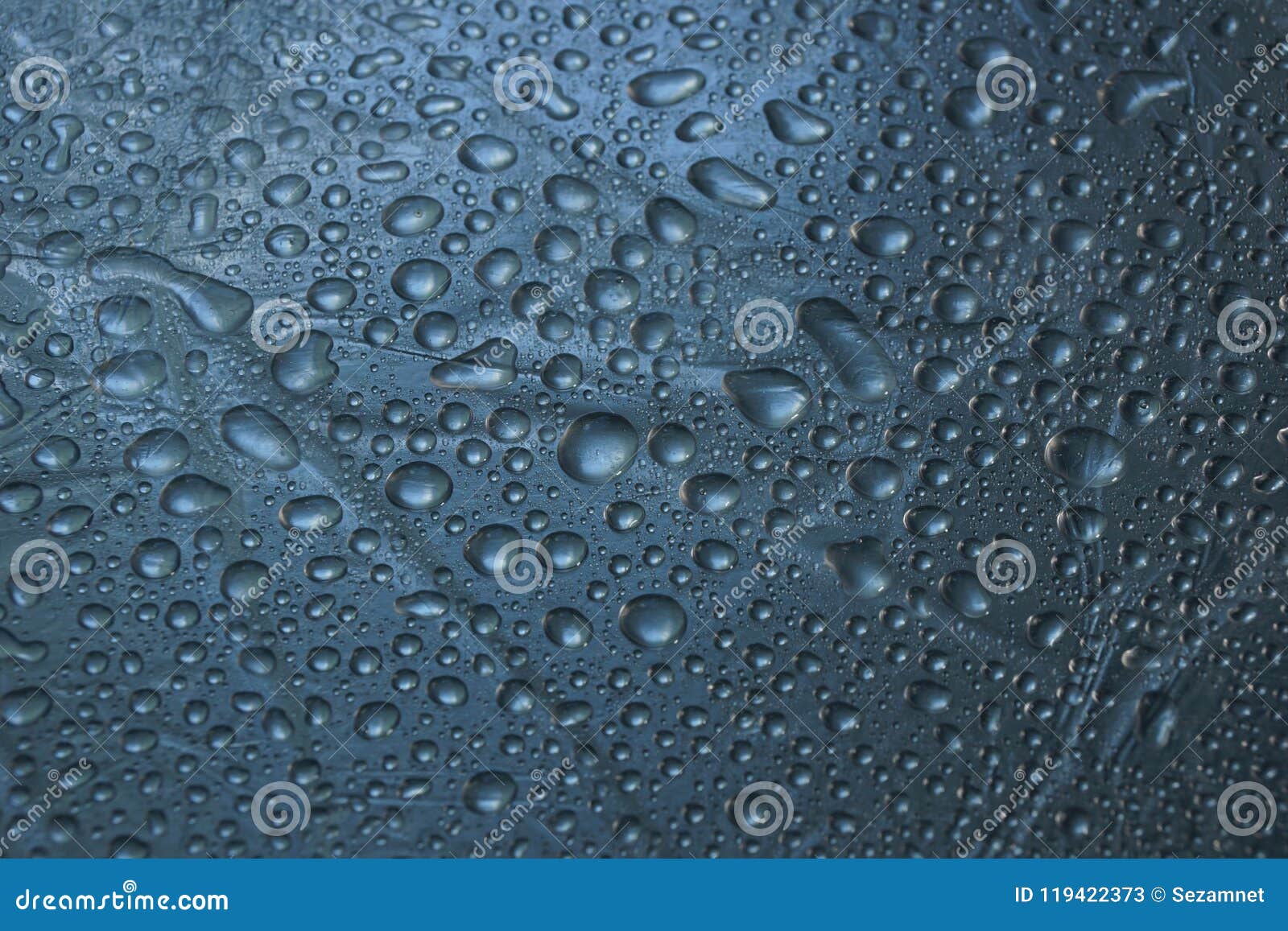 Water Drops on Metal Surface Texture Background Stock Image - Image of ...