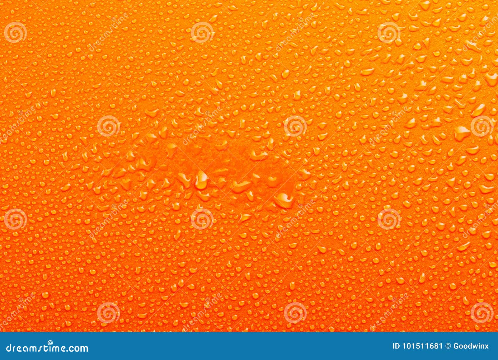 Water Drops on Orange Background Texture Colorful Waterdrop Cent Stock ...