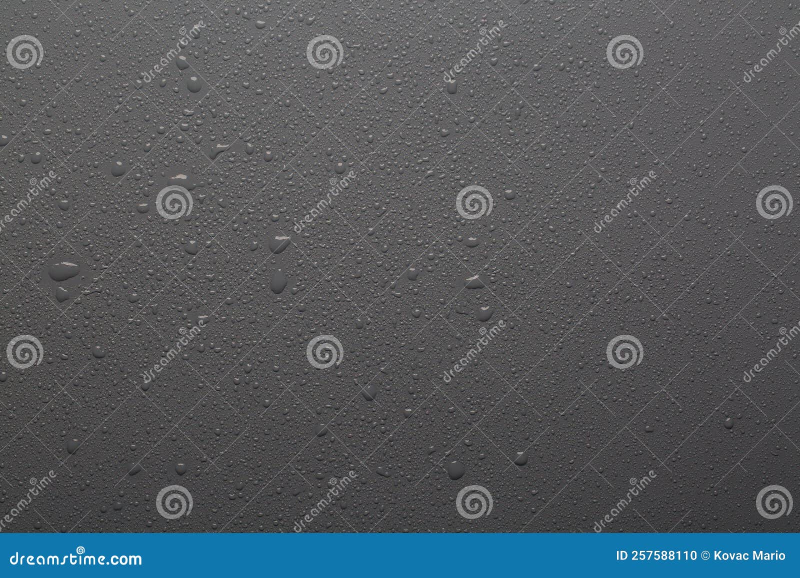 Water Drops on a Plastic Surface Stock Photo - Image of clean, water ...