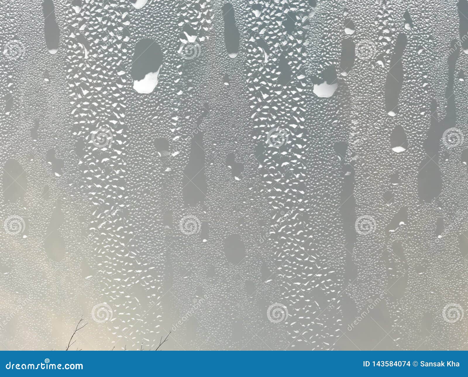 Rains are Dropping on the Mirror. Stock Photo - Image of droplet, cool ...