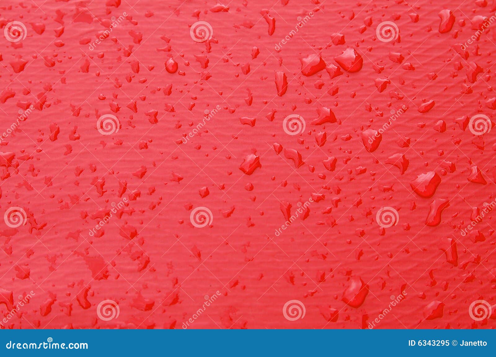 Water drops on red stock image. Image of abstract, aqua - 6343295
