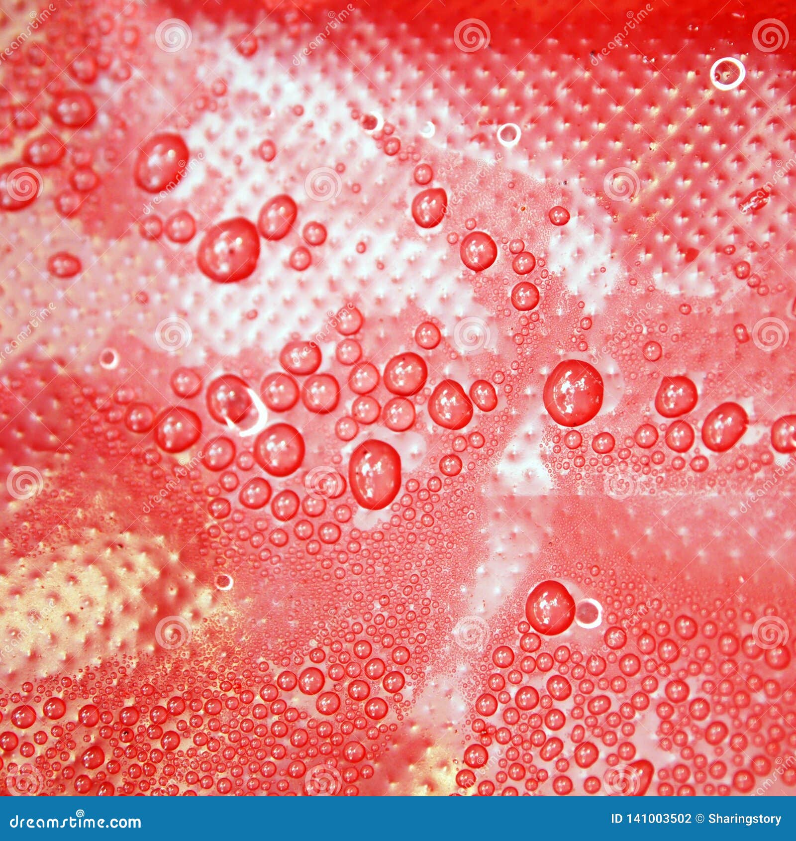 Water Drops on a Red Background Stock Photo - Image of clear, drops ...