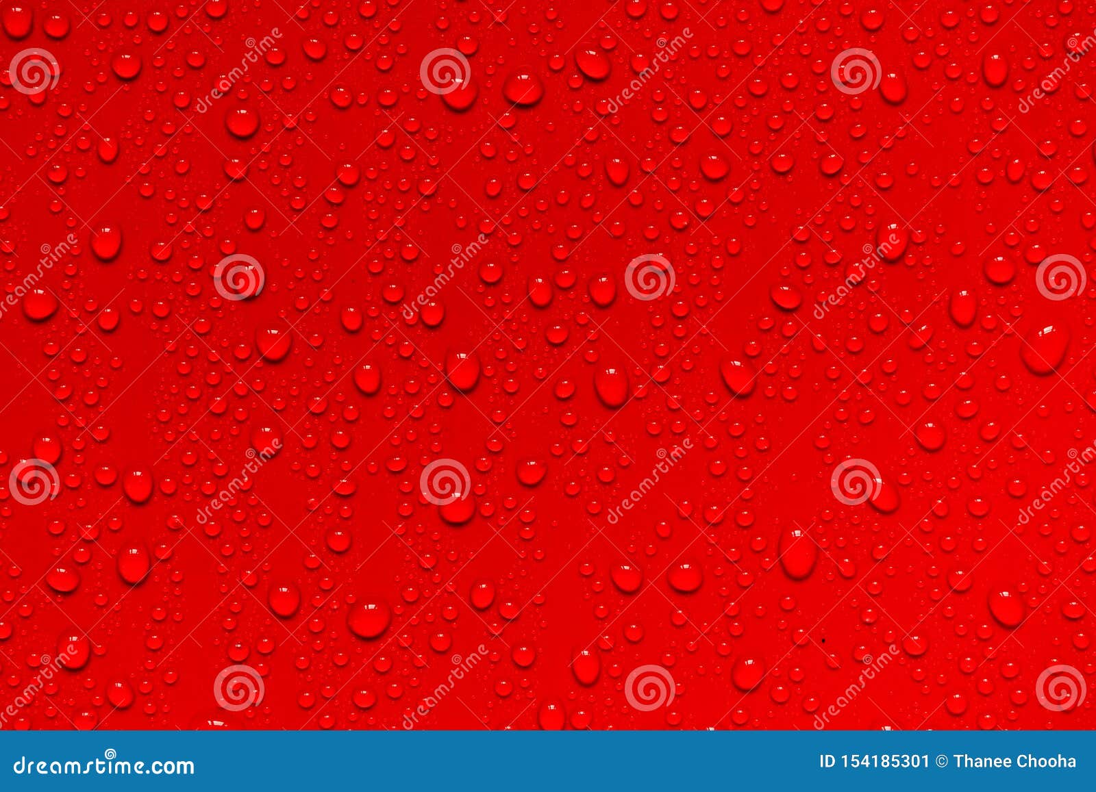 Water Drops on Red Background, for Design and Pattern Background Stock ...