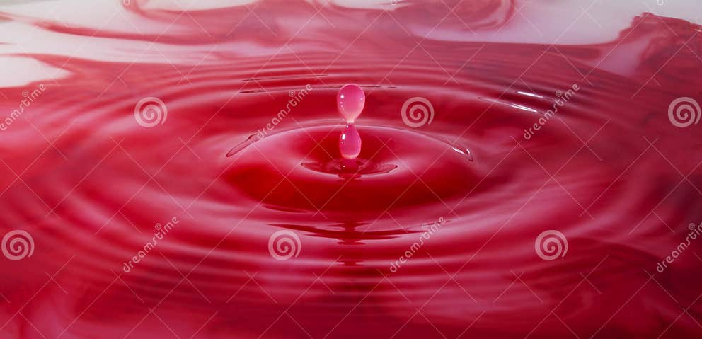 Red Water drop splash stock photo. Image of colorful - 33476724