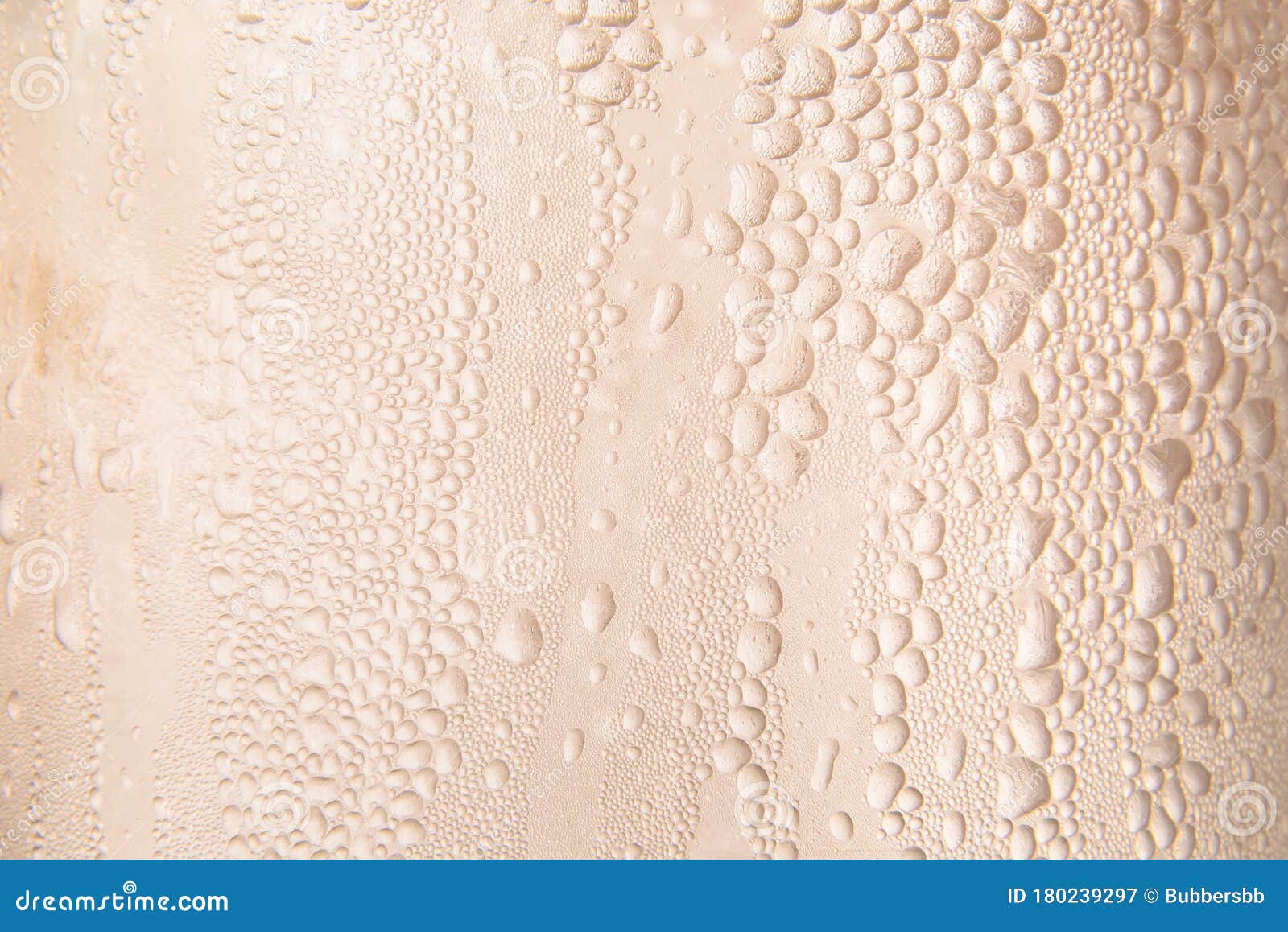 Water Drops on the Side of the Flask.Background & Texture Stock Image ...