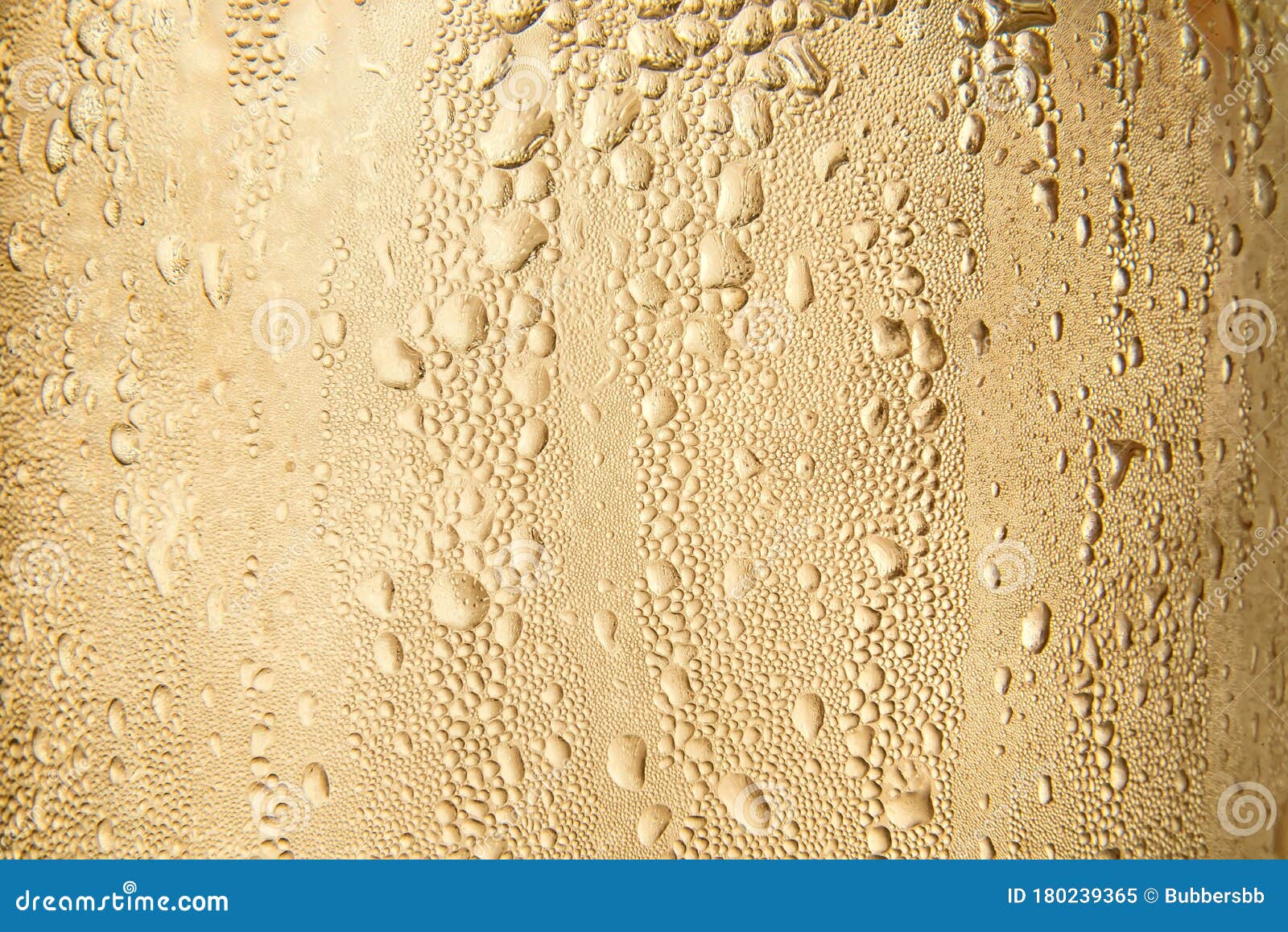 Water Drops on the Side of the Flask.Background & Texture Stock Image ...