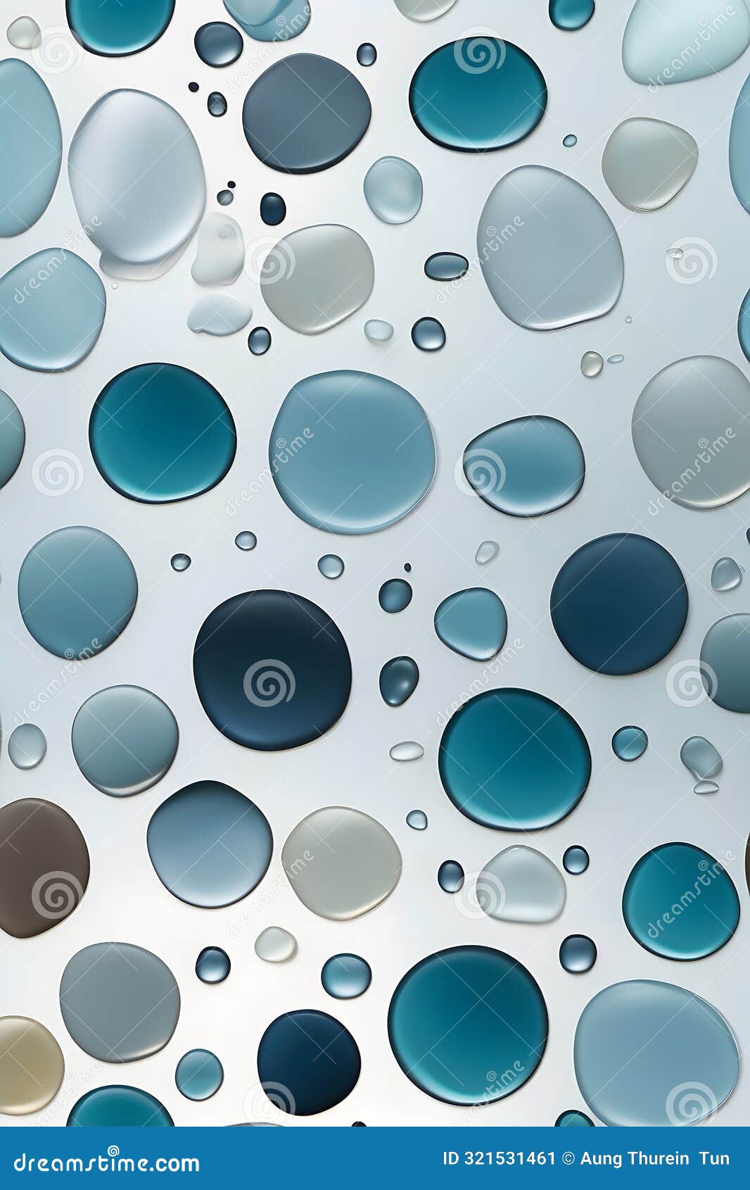 Water Drops and Splashes Abstract Art Stock Image - Image of fresh ...