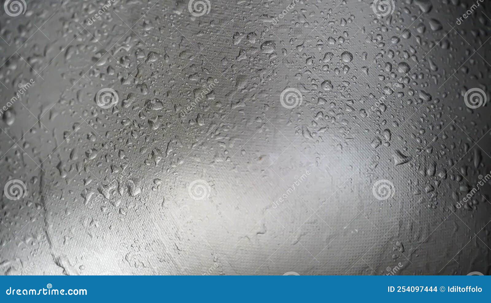 Water Drops on the Surface of the Kitchen Sink Background Stock Photo ...
